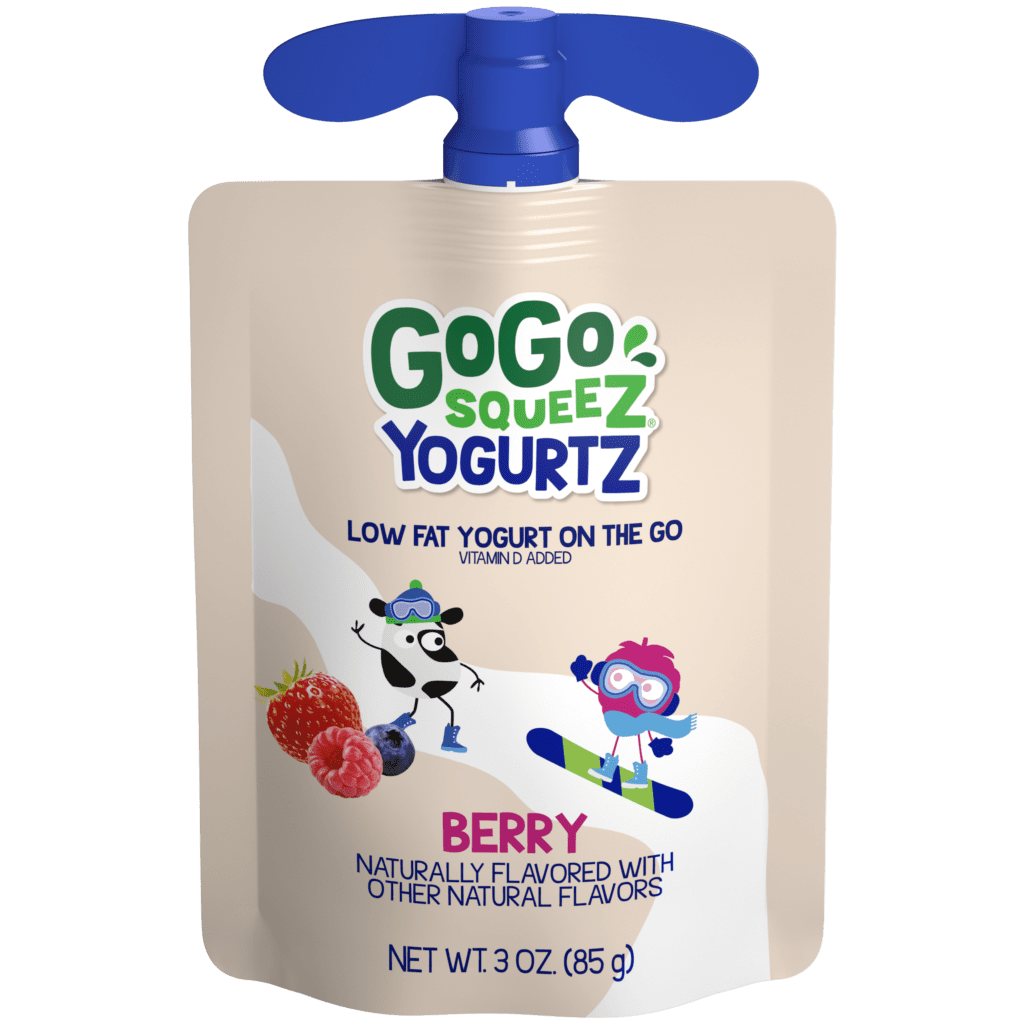 YogurtZ Squeeze Pouches Berry Flavor | GoGo SqueeZ®