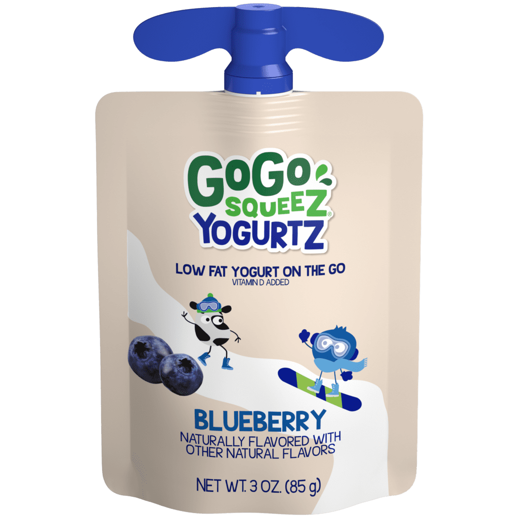 YogurtZ Squeeze Pouches Blueberry Flavor | GoGo SqueeZ®