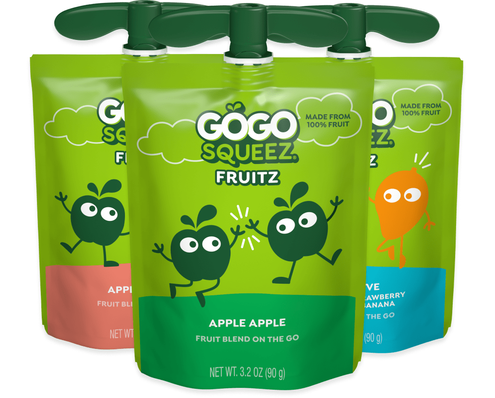 Apple Apple, Apple Peach, Gimme5 Variety Pack | GoGo SqueeZ® Applesauce & Fruit Puree Pouches