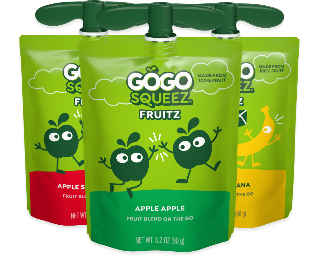 Apple Apple, Strawberry, Banana Variety Pack | GoGo SqueeZ® Applesauce & Fruit Puree Pouches