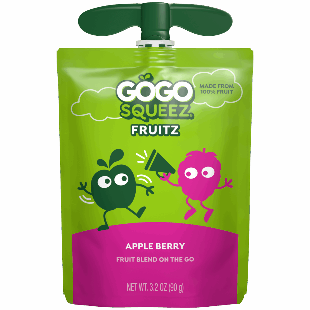 Apple Berry Applesauce & Fruit Puree | GoGo SqueeZ® Snack Pouches