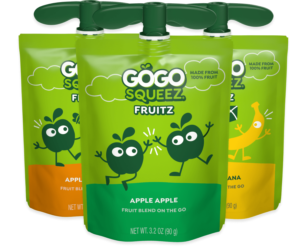 Apple Apple, Mango, Banana Variety Pack | GoGo SqueeZ® Applesauce & Fruit Puree Pouches